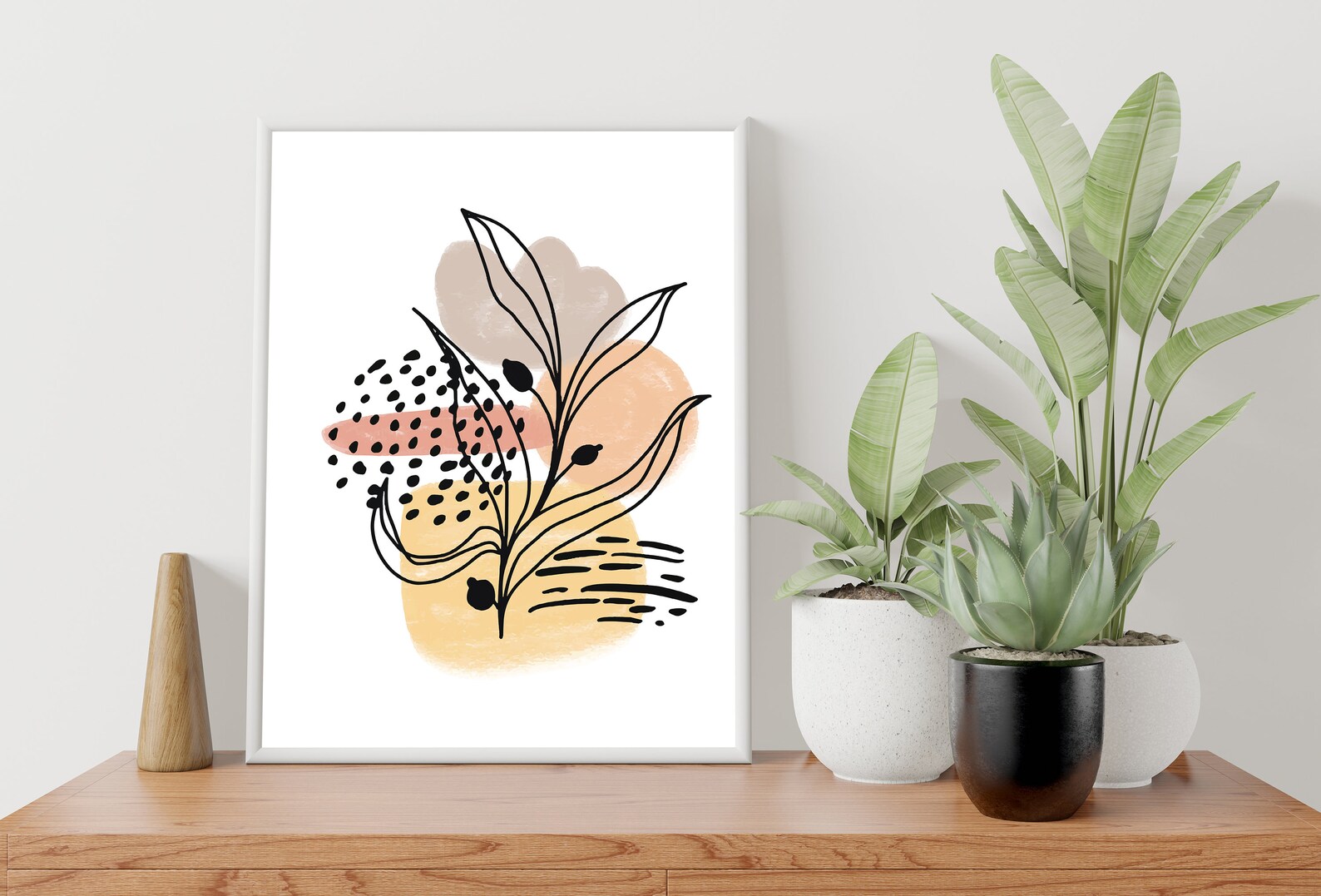 Printable Wall Art Set of 3 Modern Boho Style Prints Best for - Etsy