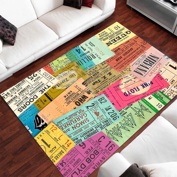 Abstract Floor Rug - Etsy