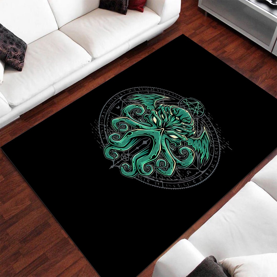 Viking Rug Viking Carpet Viking Decor Viking Runes Norse - Etsy