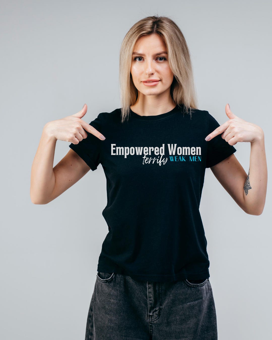 Empowered Women Terrify Weak Men PNG | Feminist Quote Digital Download ...