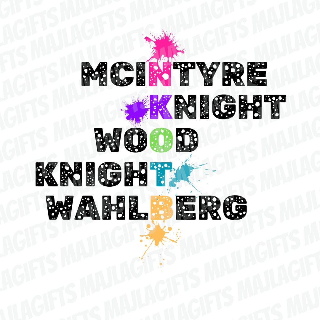 NKOTB 80's New Kids, 80’s Png, Dtf, Transfers, Sublimation, Tee Shirt ...