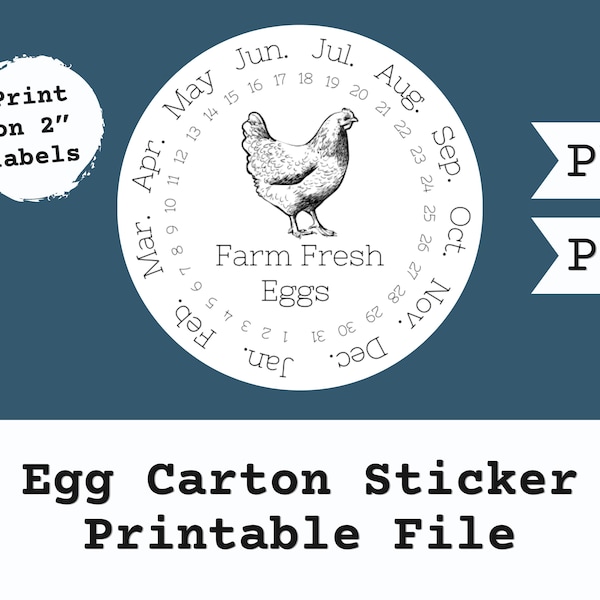 Egg Label - Etsy