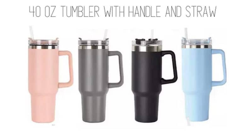 40oz Tumbler Stanley Knock Off - Etsy