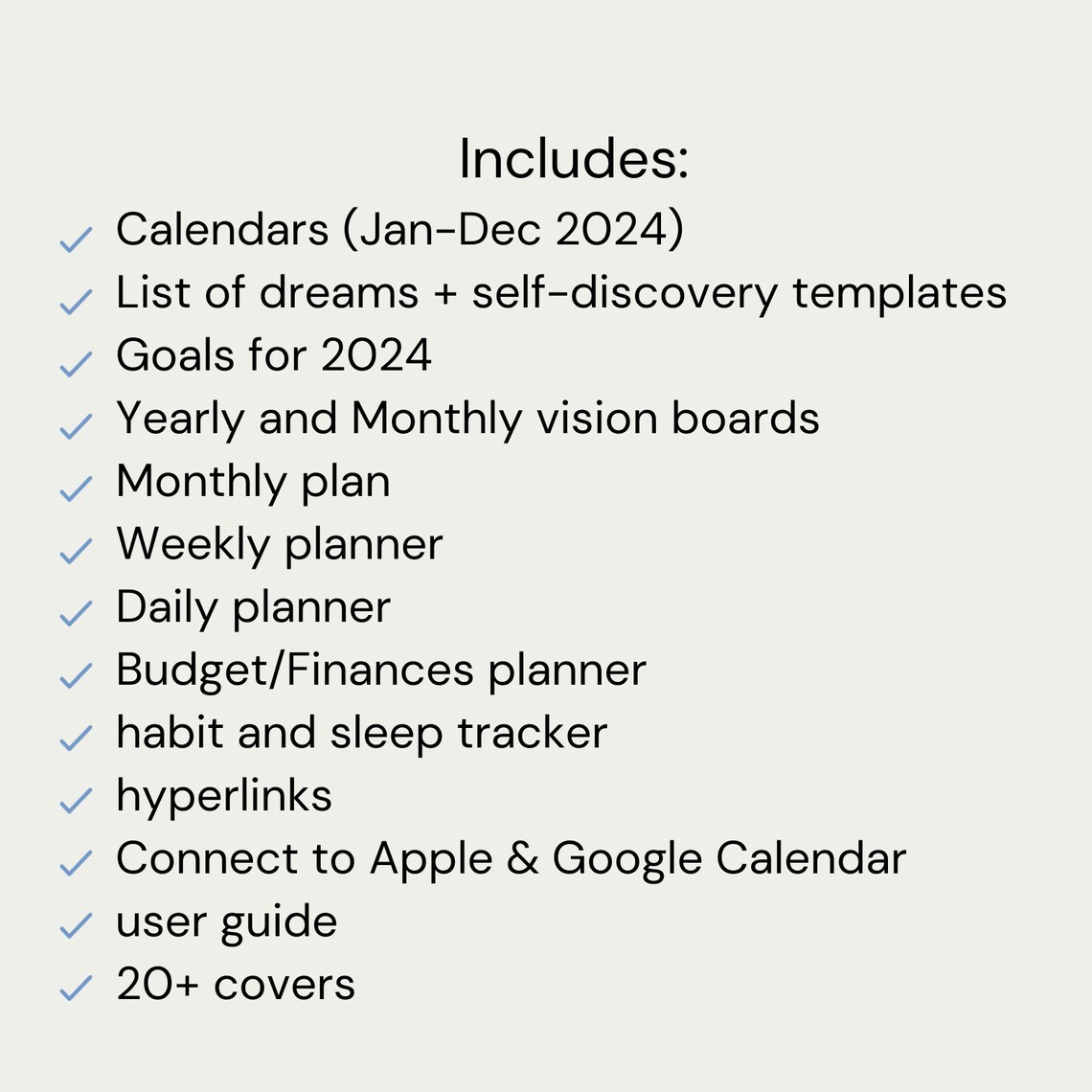 Digital Planner 2024 Planner Minimalist Planner iPad Planner - Etsy