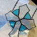 Stained Glass – 3-point Beveled Cross - Etsy