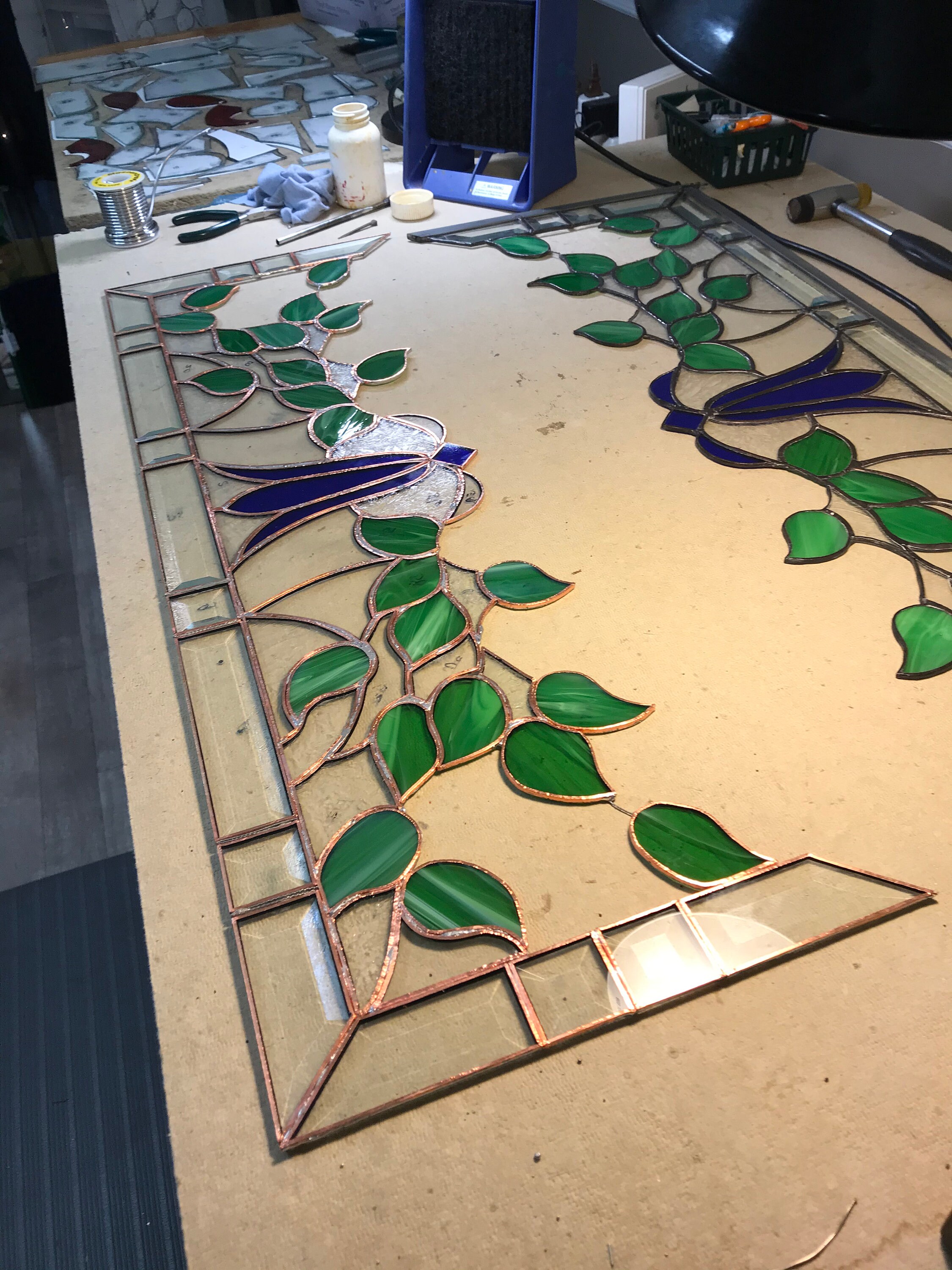 Stained Glass -- Window Toppers - Etsy