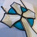 Stained Glass – 3-point Beveled Cross - Etsy