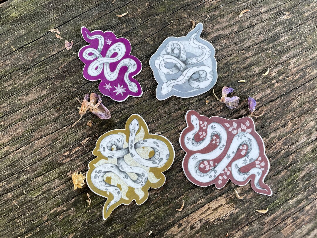 Snake Vinyl Sticker - Etsy