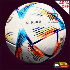 AL RIHLA Football World Cup 2022 Al-rihla Soccer Ball Size 5 - Etsy