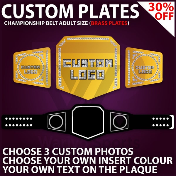 Custom Wwe Belts - Etsy
