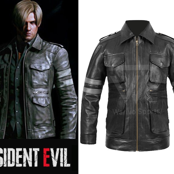Resident Evil 6 Leon Jacket - Etsy UK