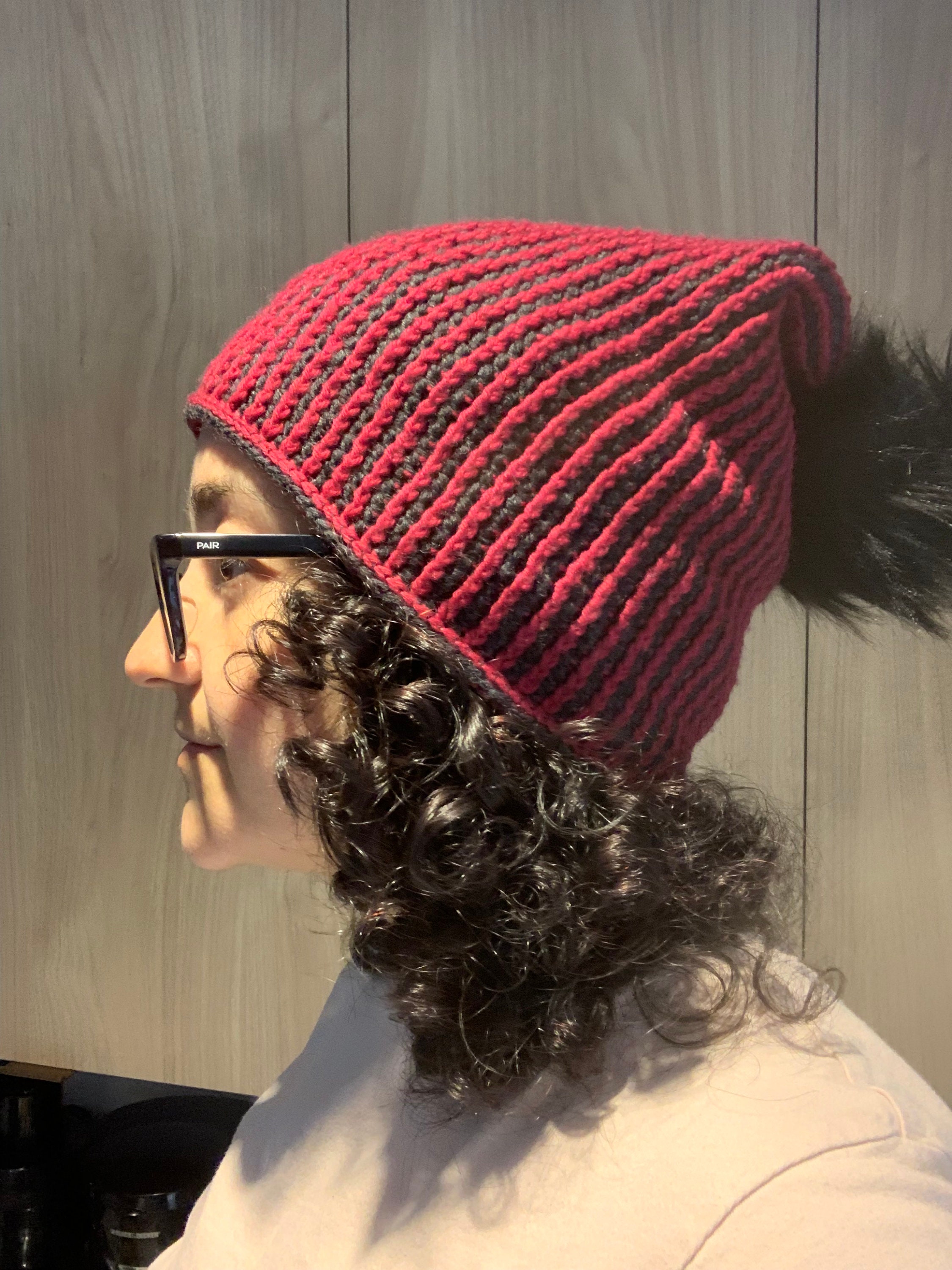 Striped Hat, Crochet Pattern - Etsy