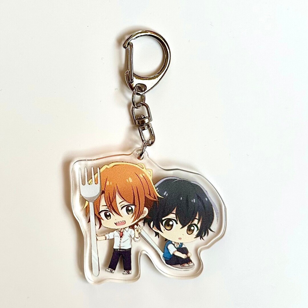 Sasaki and Miyano Keychain Sasamiya Anime Charm Yaoi Manga - Etsy