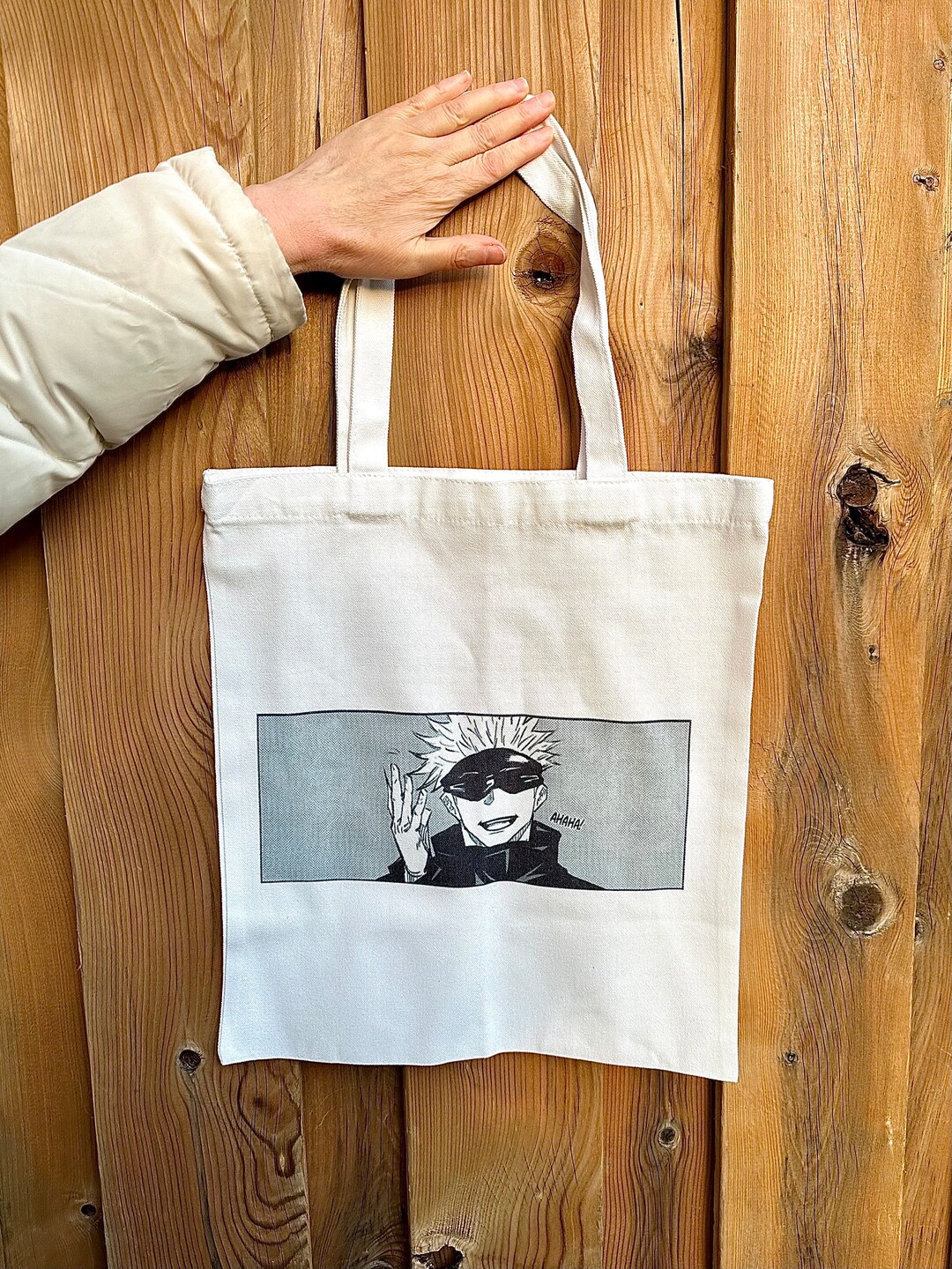 JJK Tote Bag | Gojo Geto | the Strongest | Anime Manga Merch | Otaku ...