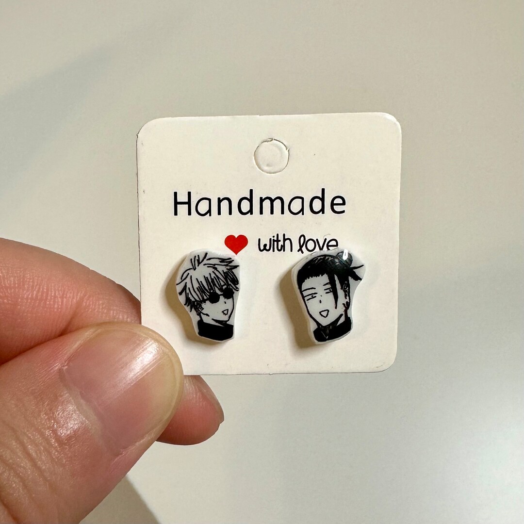 Gojo Geto Earrings Satosugu Merch Anime Jewelry Anime Christmas Gift ...