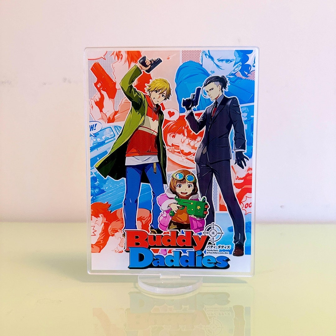 Buddy Daddies Acrylic Stand | Yaoi Anime | Christmas Gift | Miri Rei ...