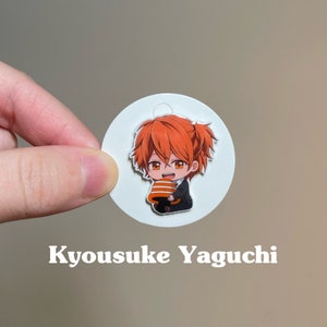 Yarichin B Club | YBC | Acrylic Pin | Yaoi Anime Pin | Fujoshi Merch - Etsy