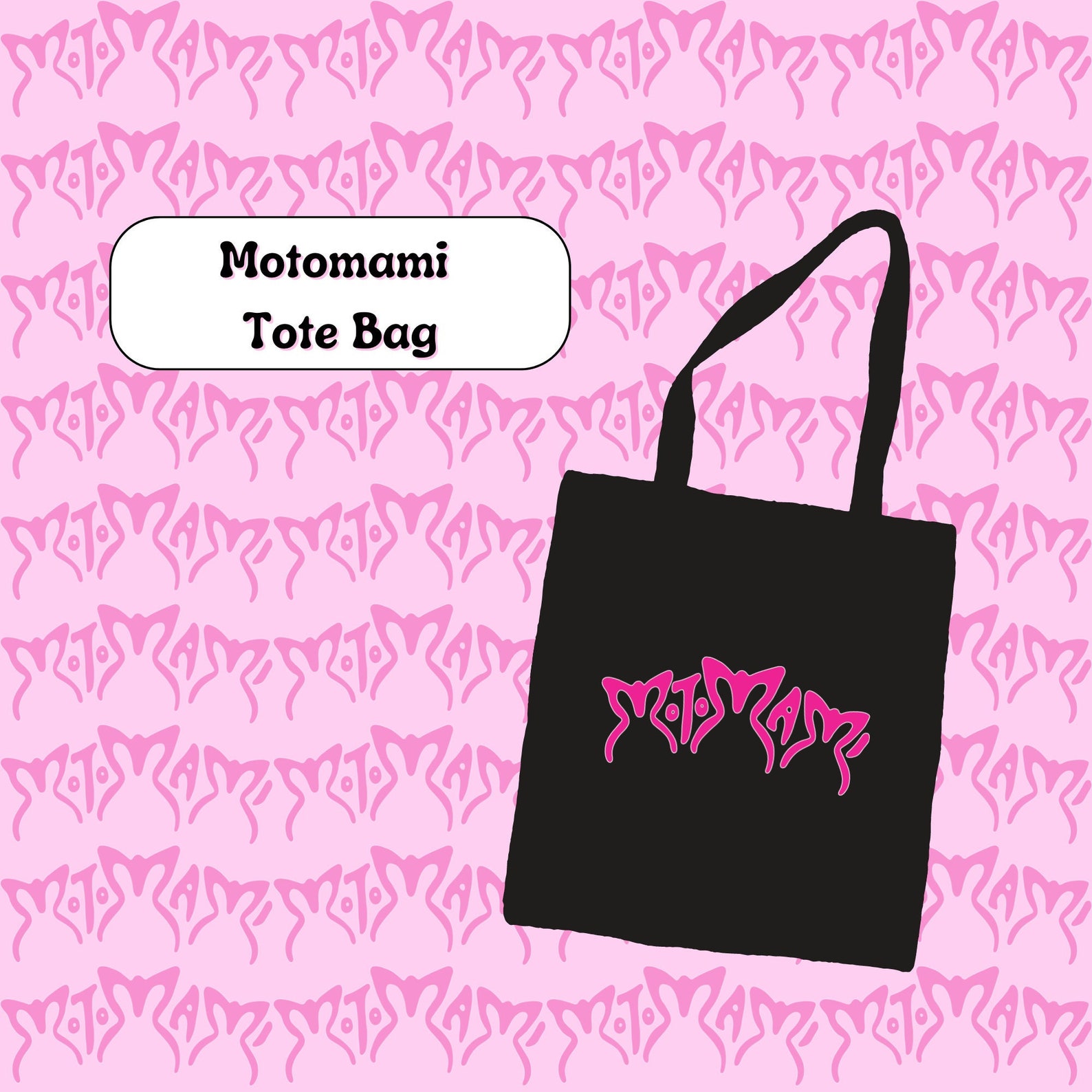 Motomami Tote Bag Pink Motomami Tote Bag Rosalia Merch La - Etsy