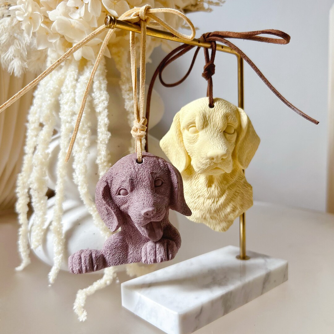 Labrador Retriever Car Air Freshener Dog Car Vent Clip Animal Hanging ...