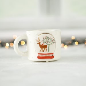 Reindeer Mugs-rudolph the Red Nosed Reindeer-deer Mugs-deer Gifts ...