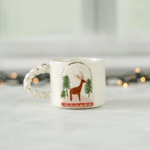 Reindeer Mugs-rudolph the Red Nosed Reindeer-deer Mugs-deer Gifts ...