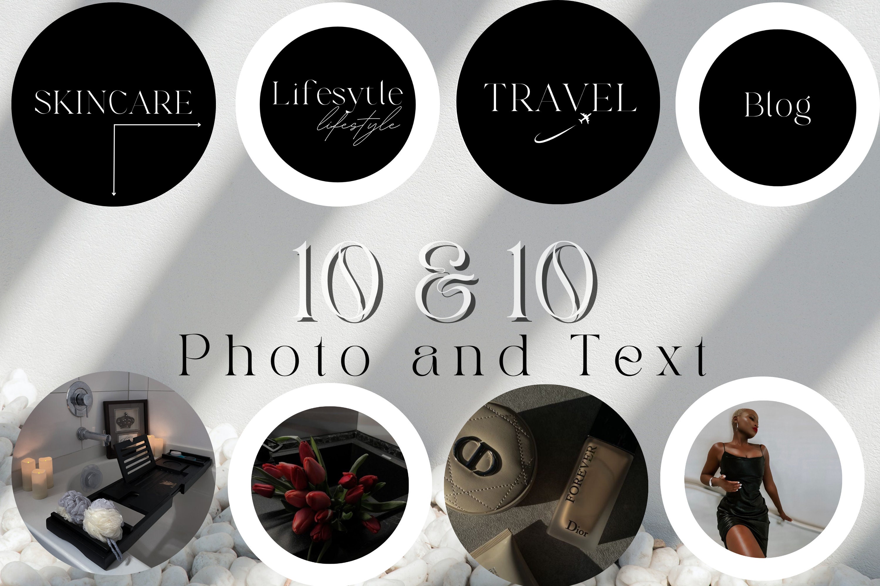 20 LUXURY Instagram Story Highlight Covers| Black Aesthetic Instagram ...