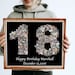 Custom 18th Birthday Photo Collage, Number Photo Collage, 18th ...