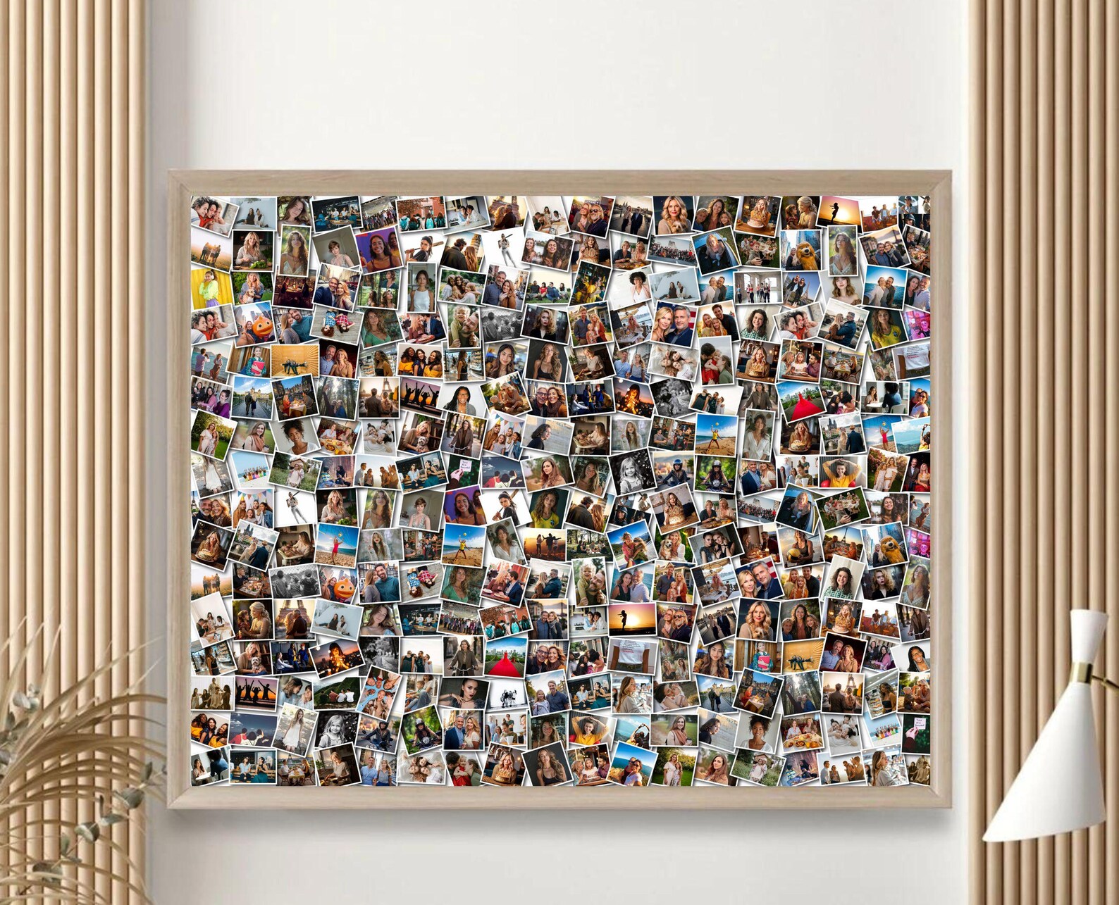 Custom Full Photo Collage, Personalized Picture Collage Gift, Birthday ...
