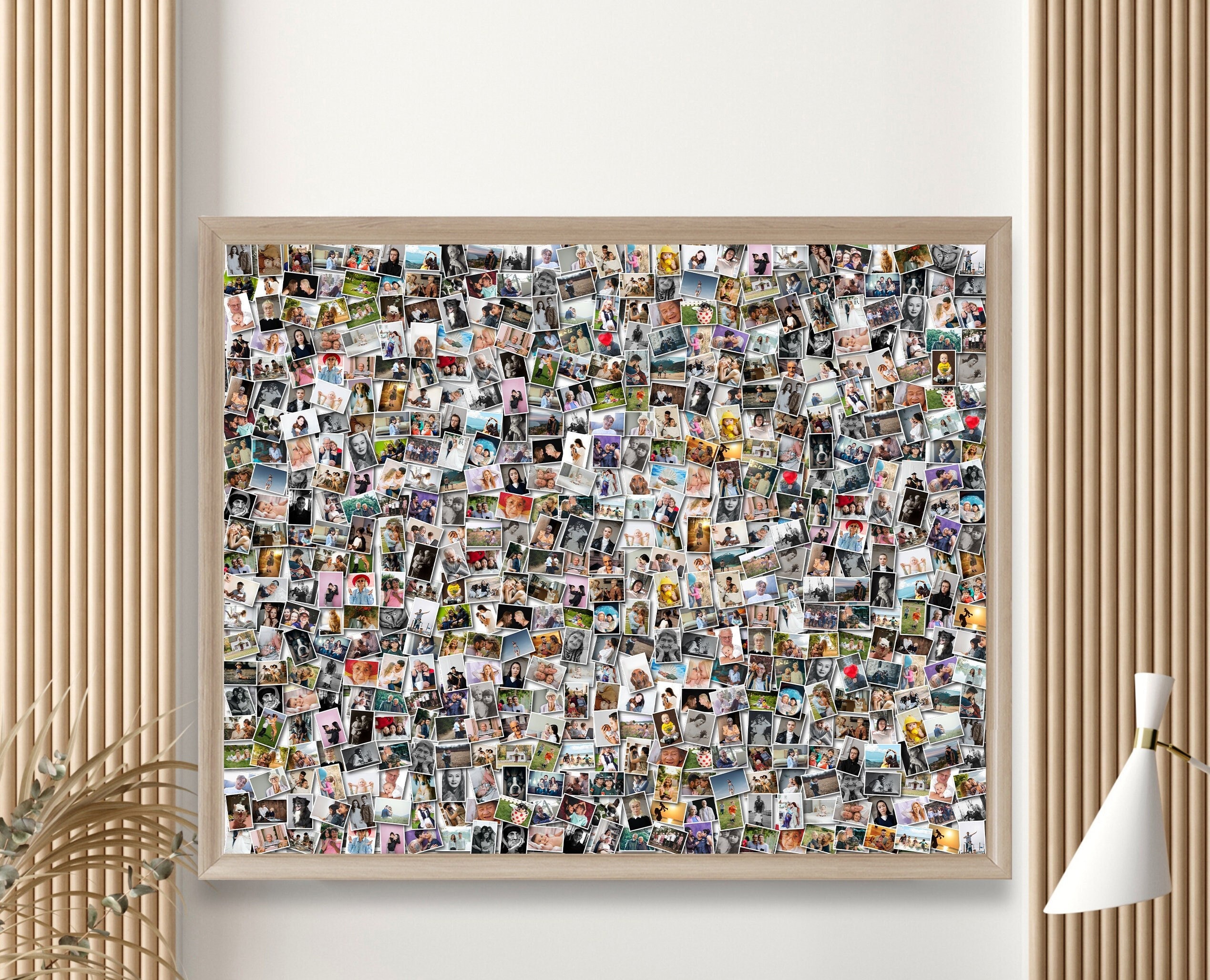 Colage Thousands Of Photos