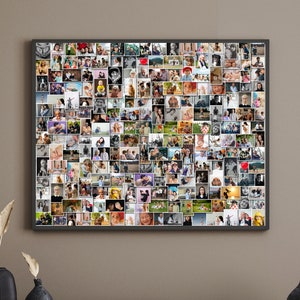 Custom Photo Collage , A Unique Collage With Your Photos, Gift for ...