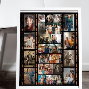 Editable 70th Birthday Number Photo Collage SET - Photo Montage Board ...