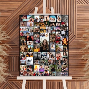 Unique Custom Photo Collage - Birthday Surprise, Full Picture Collage ...