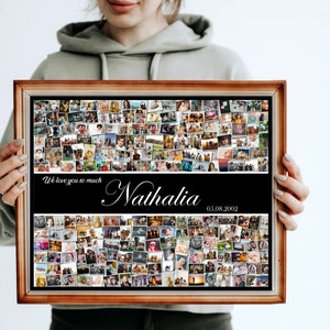 Custom Unique Birthday Photo Collage: Preserve Memories With a Unique ...