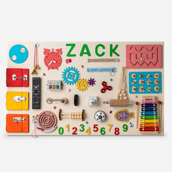 Button Sensory Board - Etsy