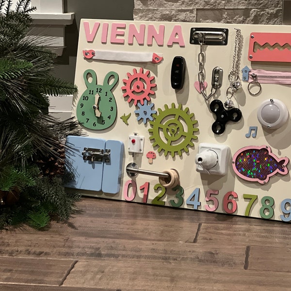 Toddler Busy Board - Shop Online - Etsy