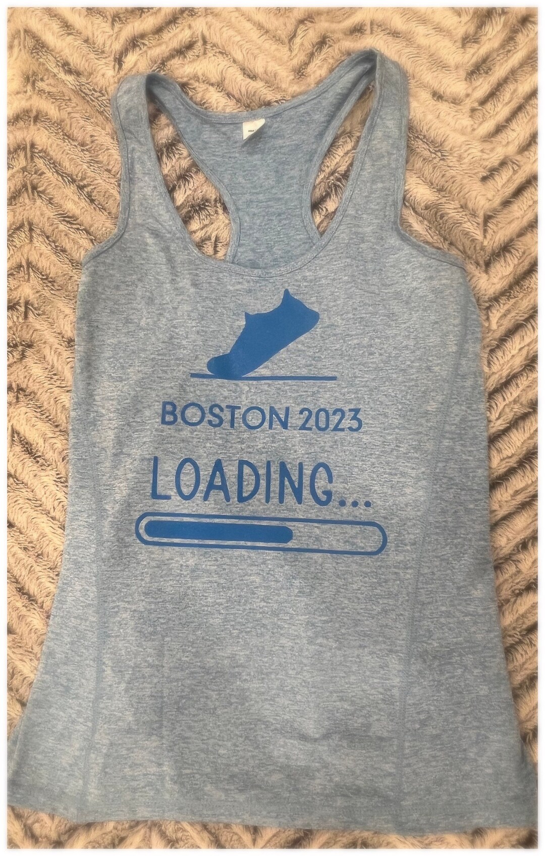 Custom Marathon, Running Goal Tank Top - Etsy