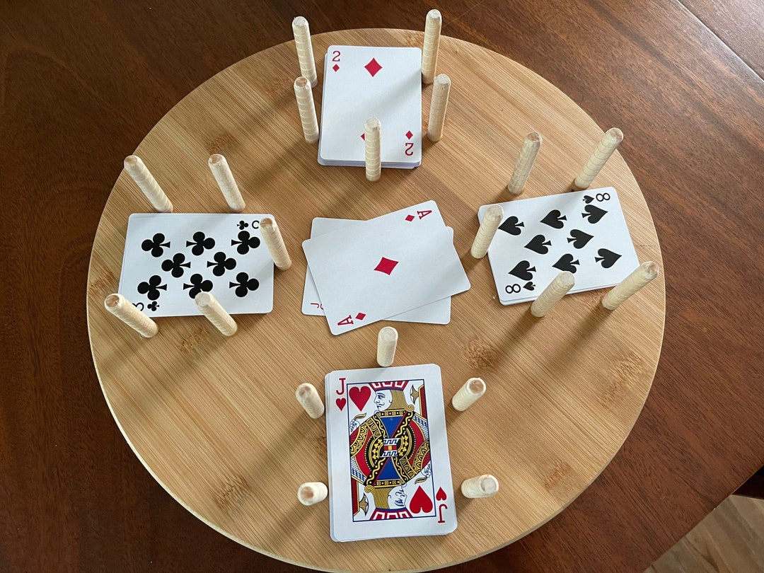 Card Carousel (4 Stack + Discard) - Etsy