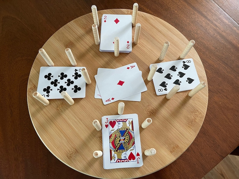 Card Carousel (4 Stack + Discard) - Etsy