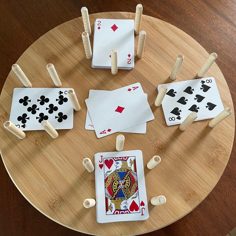 Playing Card Holder - Etsy