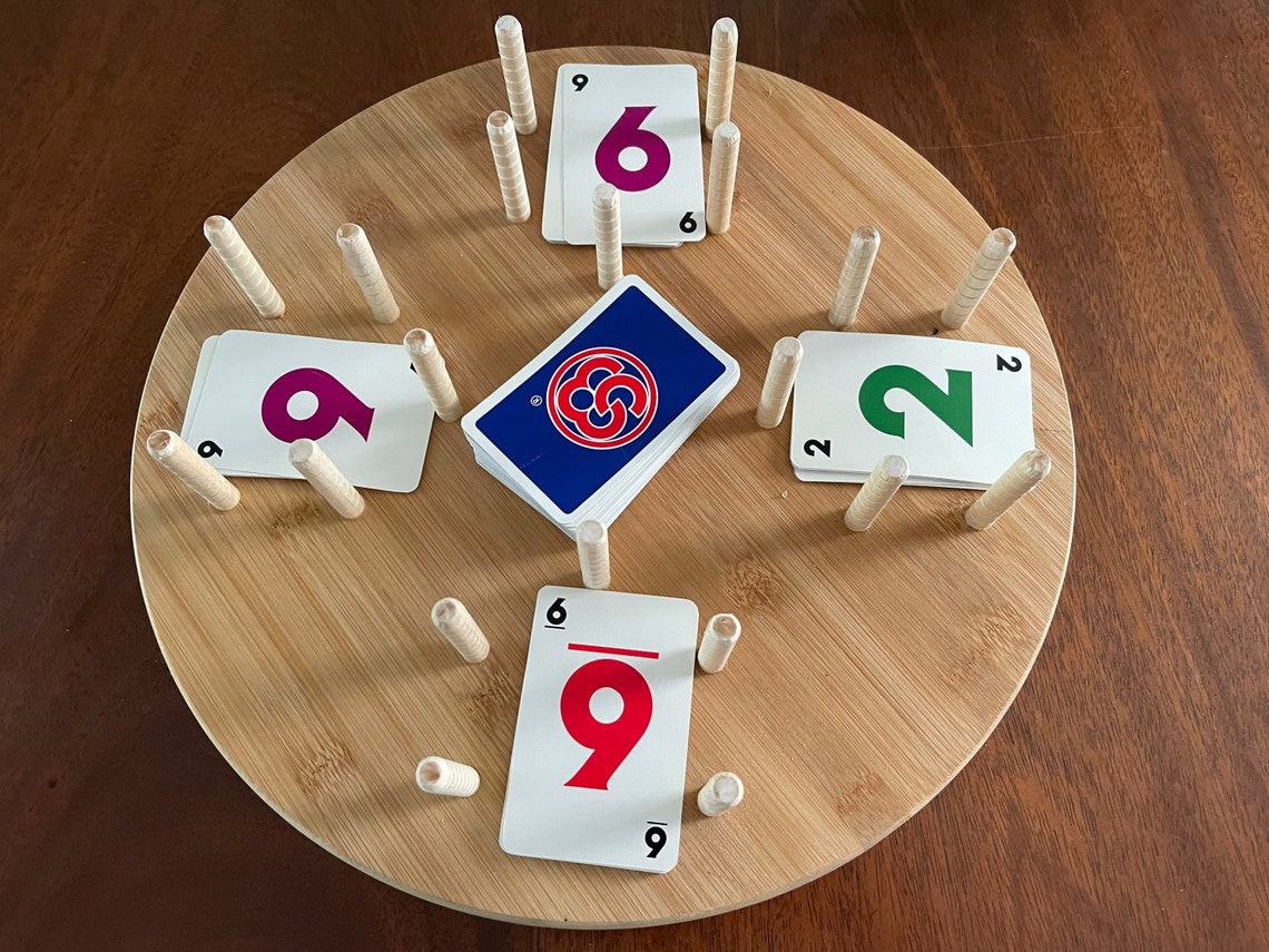 Card Carousel (4 Stack + Discard) - Etsy