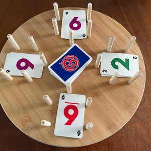 Card Carousel (4 Stack + Discard) - Etsy