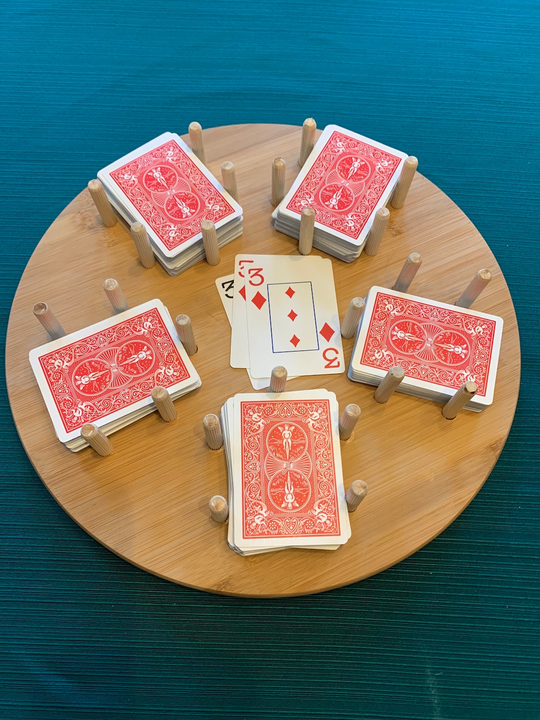 Card Carousel (5 Stack + Discard) - Etsy