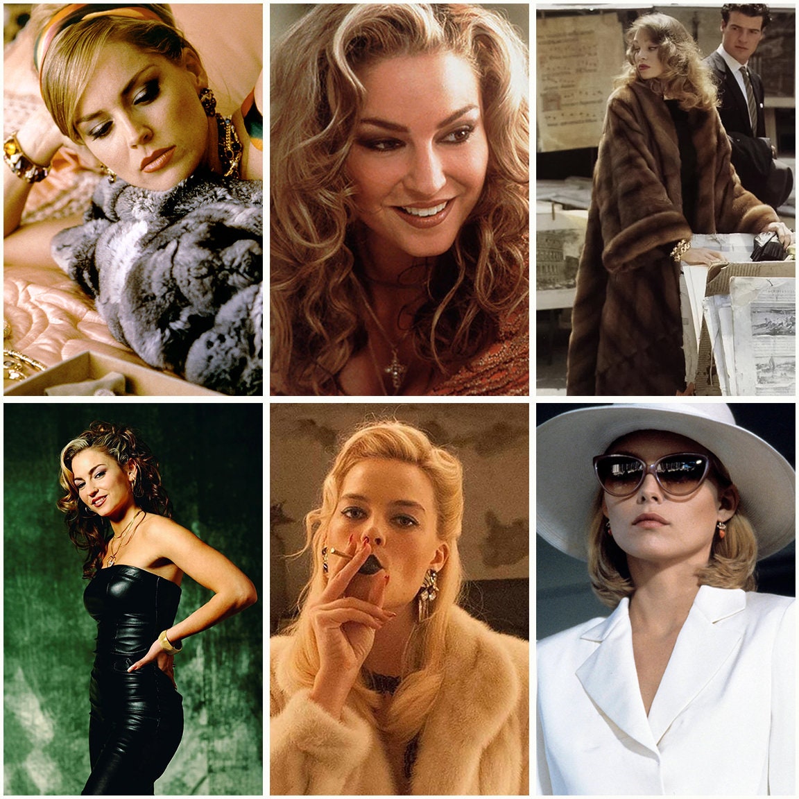 Mob Wife Aesthetic Wall Collage Kit 155 PCS Femme Fatale Prints Dorm ...