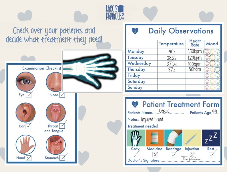 Hospital Dramatic Play Pack | Digital Download | Montessori | Early ...