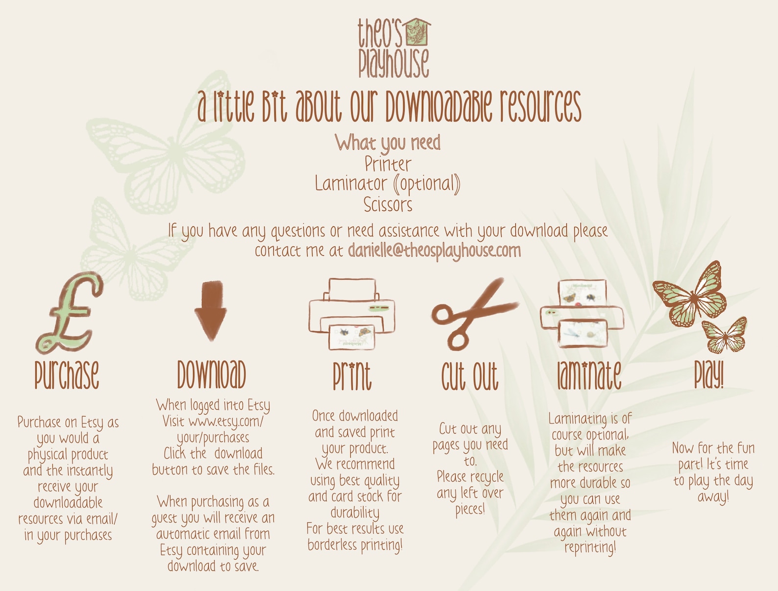 1-10 Neutral Number Cards Digital Download Montessori - Etsy