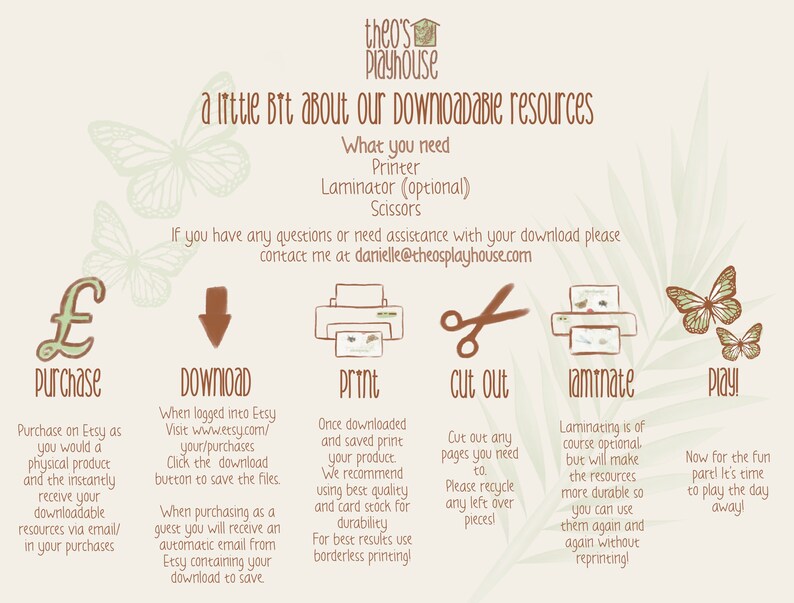 Mini Beast Activity & Learning Pack Digital Download - Etsy