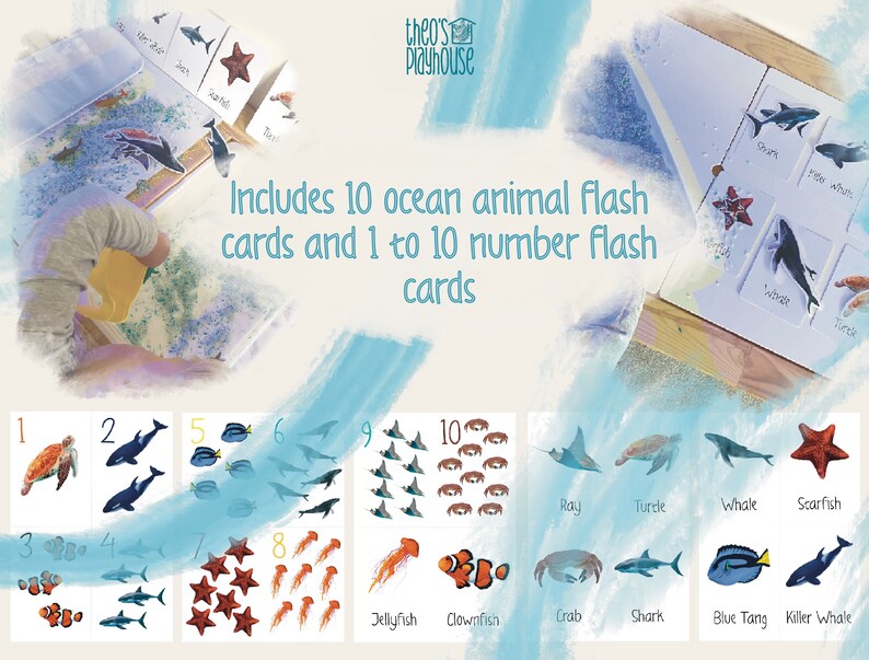 Ocean Animal Activity & Learning Pack Digital Download - Etsy