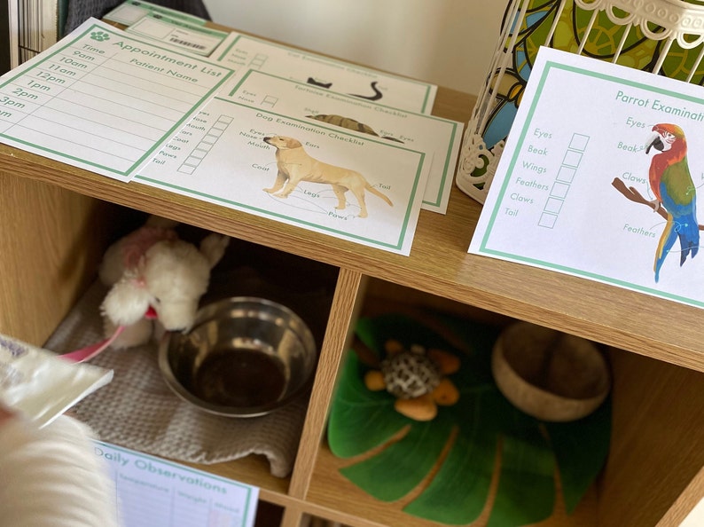 Veterinarian Dramatic Play Pack | Digital Download | Montessori | Early ...