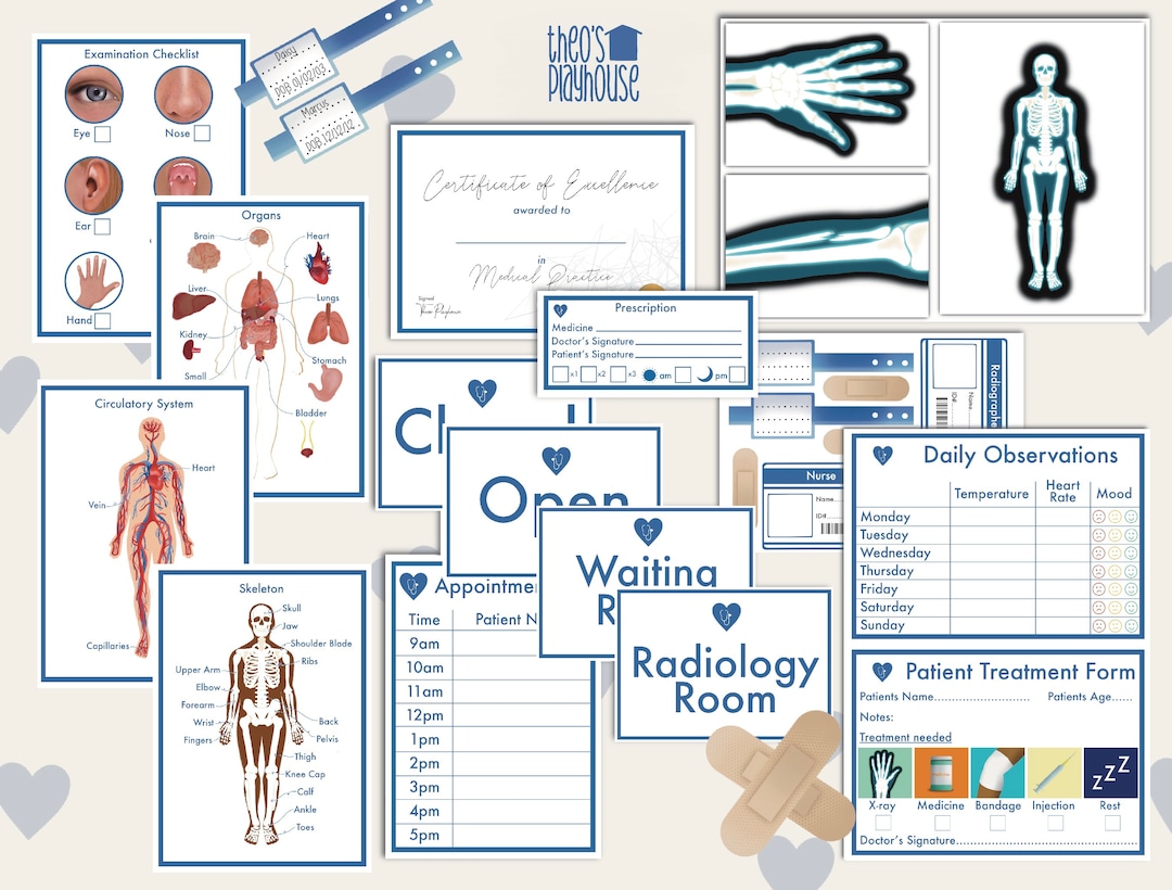 Hospital Dramatic Play Pack | Digital Download | Montessori | Early ...