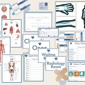 Hospital Dramatic Play Pack | Digital Download | Montessori | Early ...